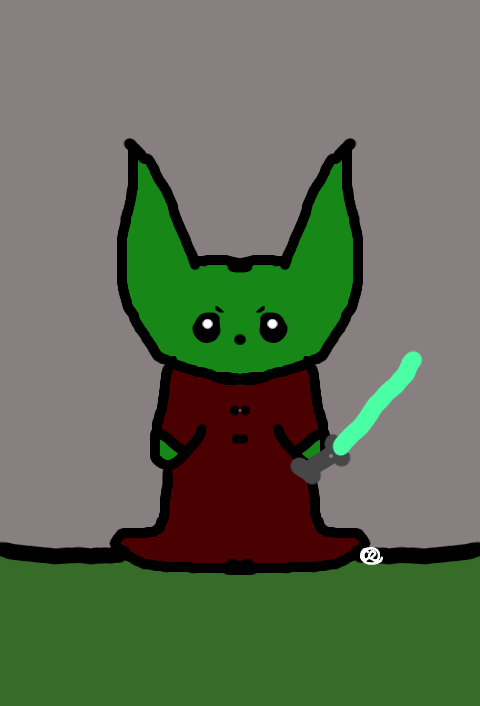 Mini Yoda - ibisPaint