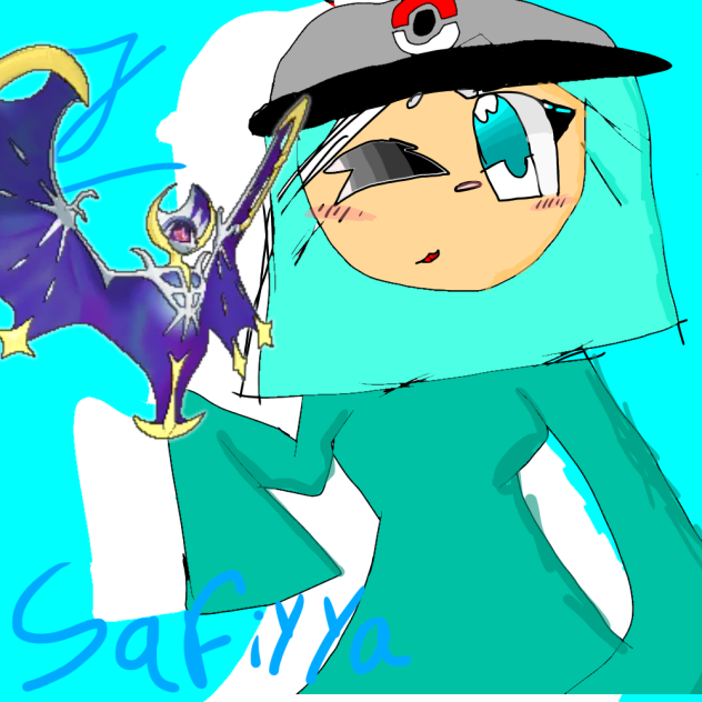 pokemon trainer With hijab (my oc) - ibisPaint