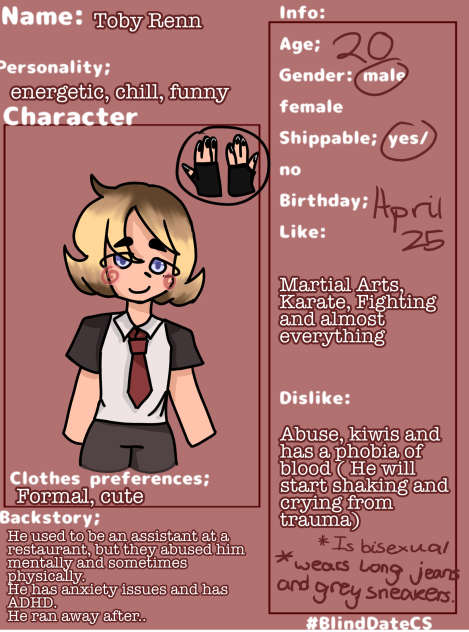 Another one bc no males ^^ - ibisPaint