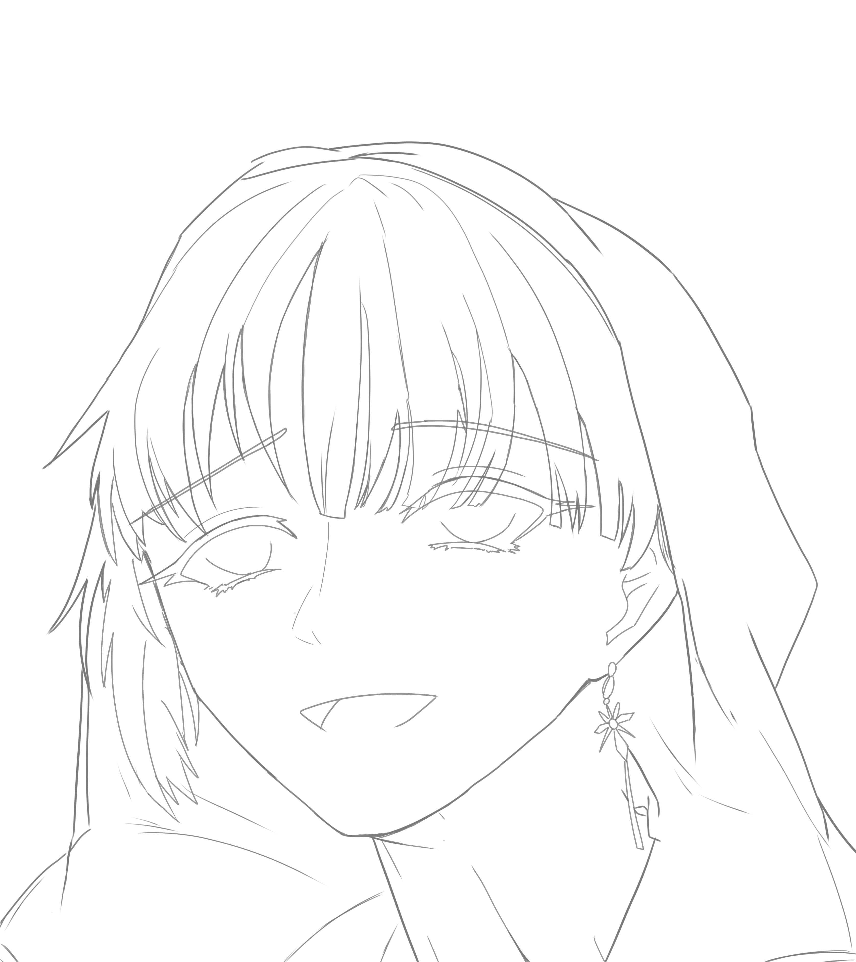 No title 線画 - ibisPaint