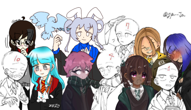 hogwarts collab ! - ibisPaint