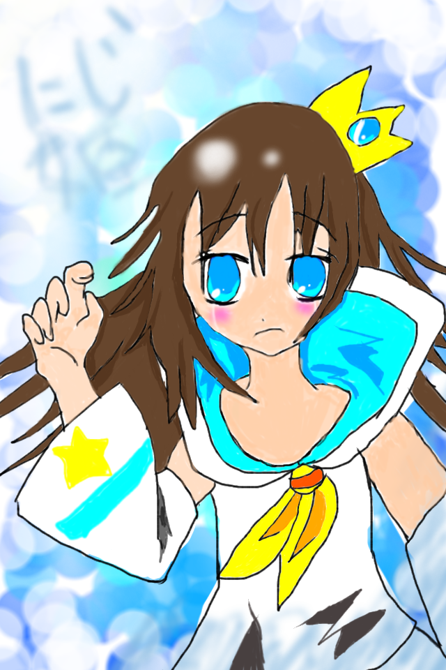 iPod touchで指でかいた - ibisPaint