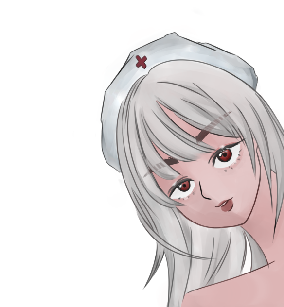 lady nurse - ibisPaint