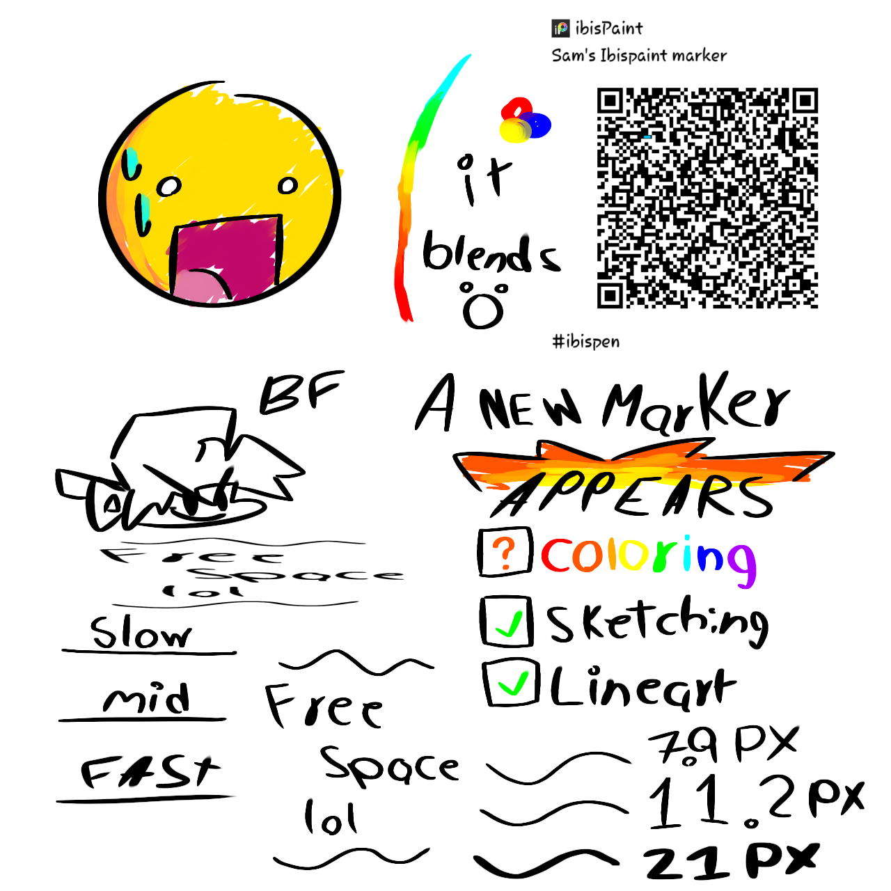 Sam's (me) IbisPaint marker!!!!!! - ibisPaint