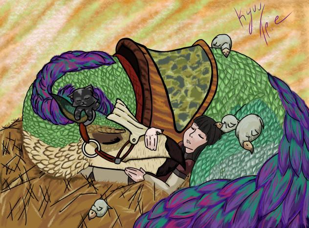 Hunter Down Time - ibisPaint