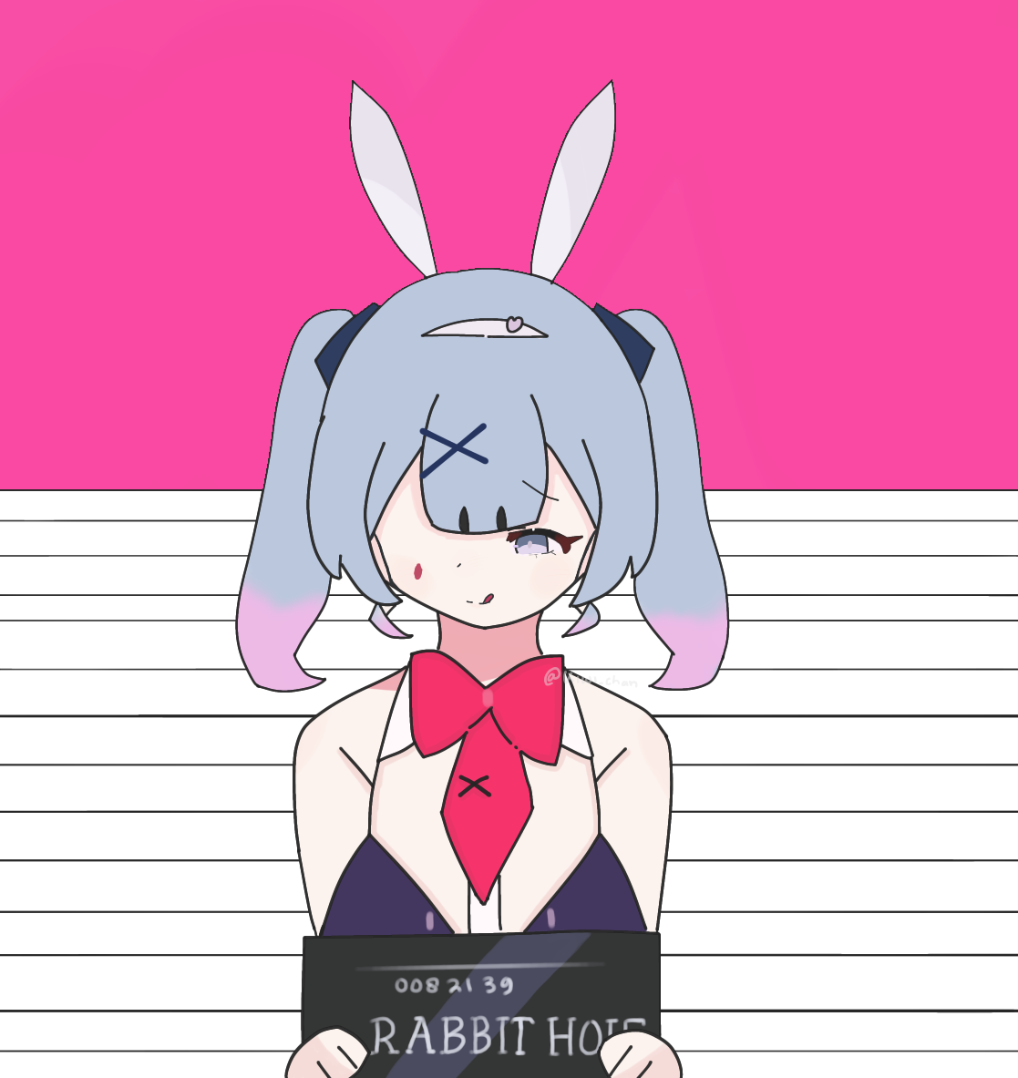 Rabbit hole🐰🩷💉 - ibisPaint