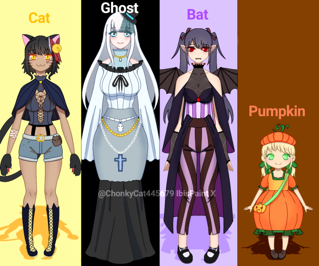 Halloween OC's - ibisPaint