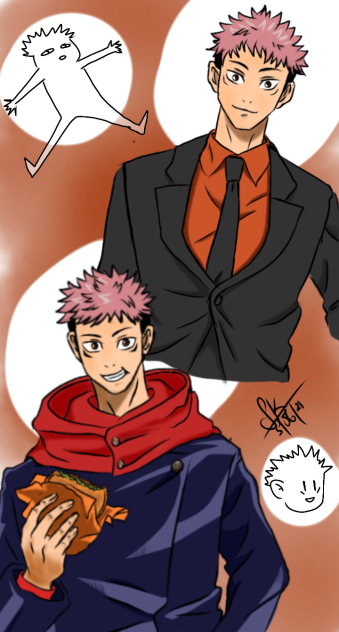 Yuji Itadori - ibisPaint