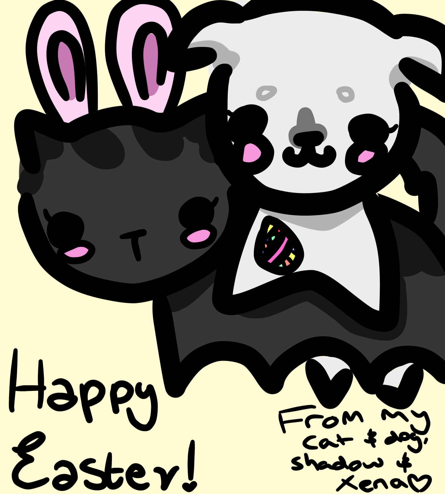 Happy Easter !! - ibisPaint