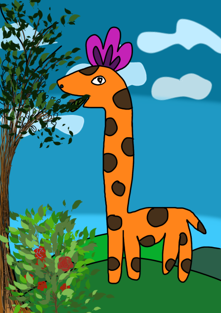 illustration flat drawing 2 - ibisPaint