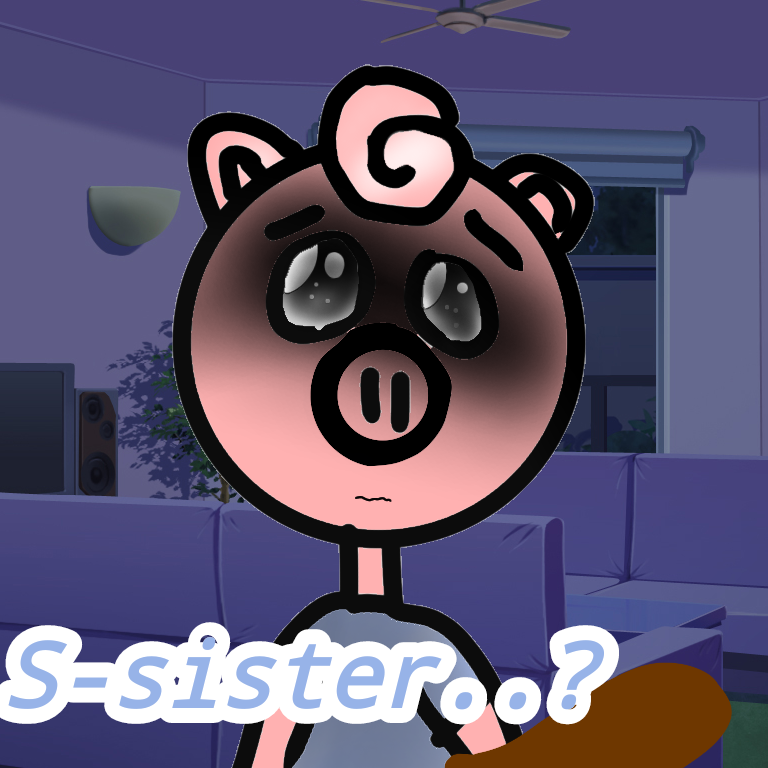 Goerge out of piggy - ibisPaint