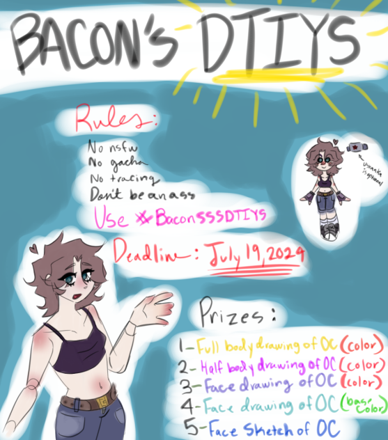 Bacon DTIYS - ibisPaint