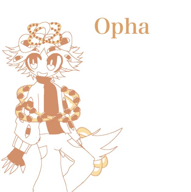 my second oc Opha! - ibisPaint
