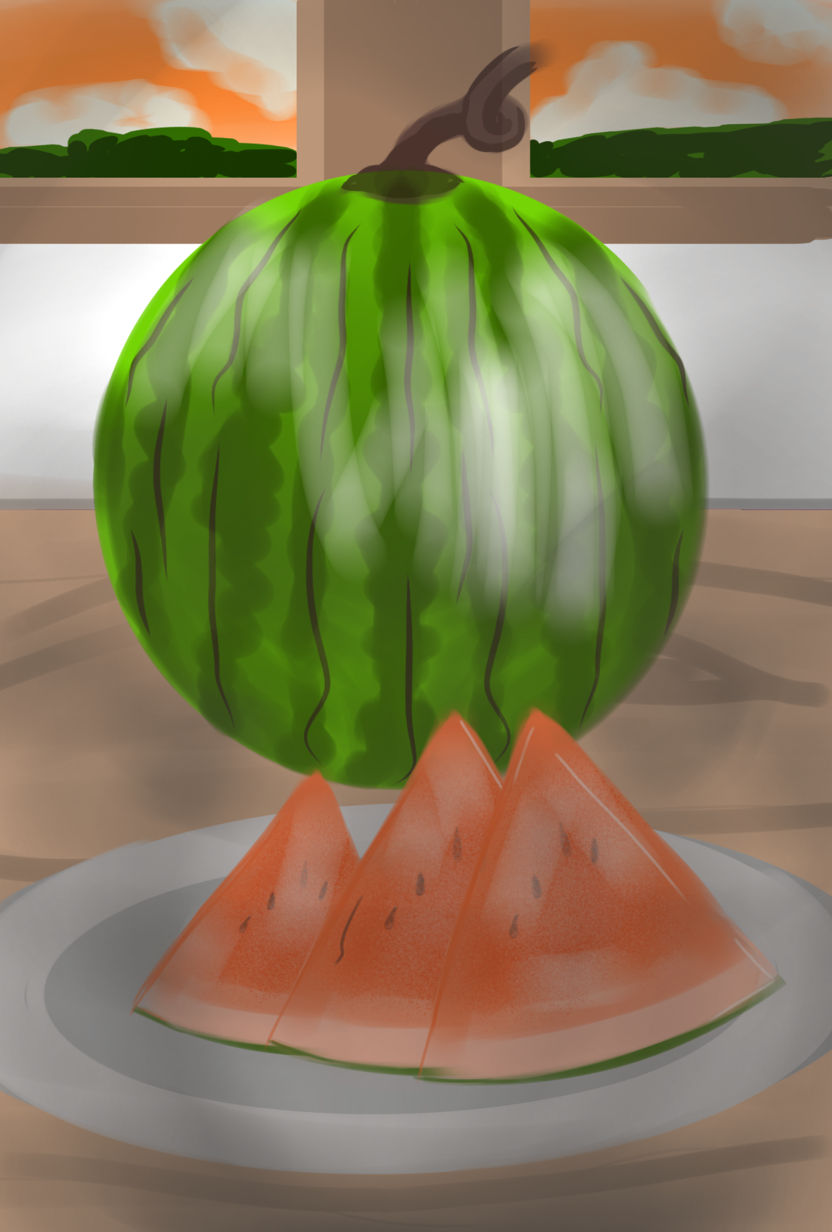 watermelon - ibisPaint