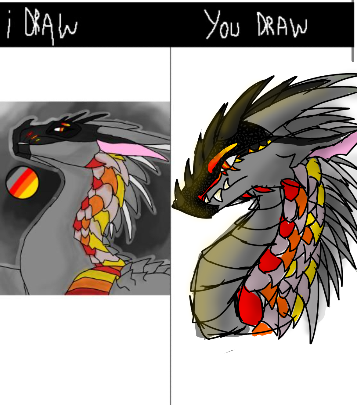 I draw you draw collab - ibisPaint