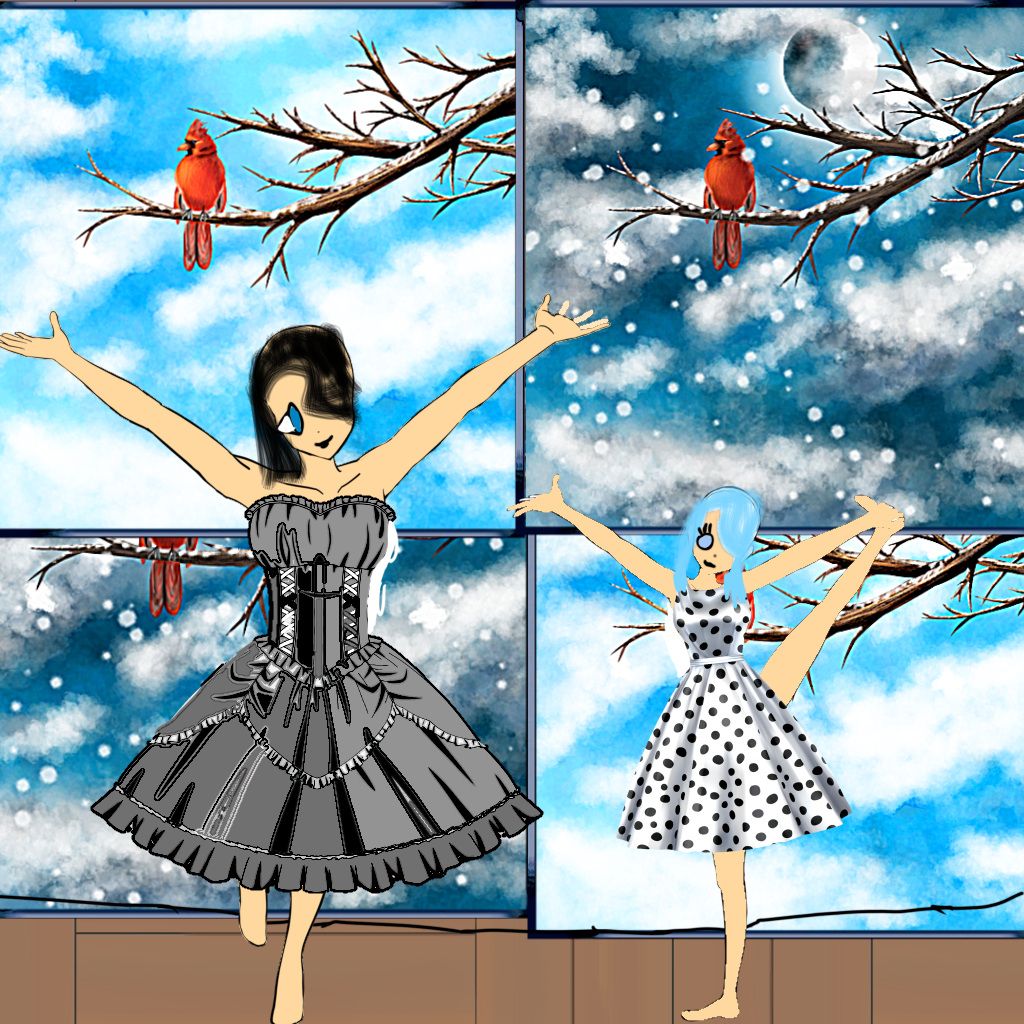 blue (6) she smiled - ibisPaint