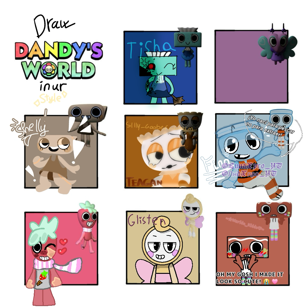 FINN COLLAB DANDY'S WORLD - ibisPaint