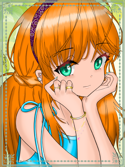 Redhead 🧡 - ibisPaint
