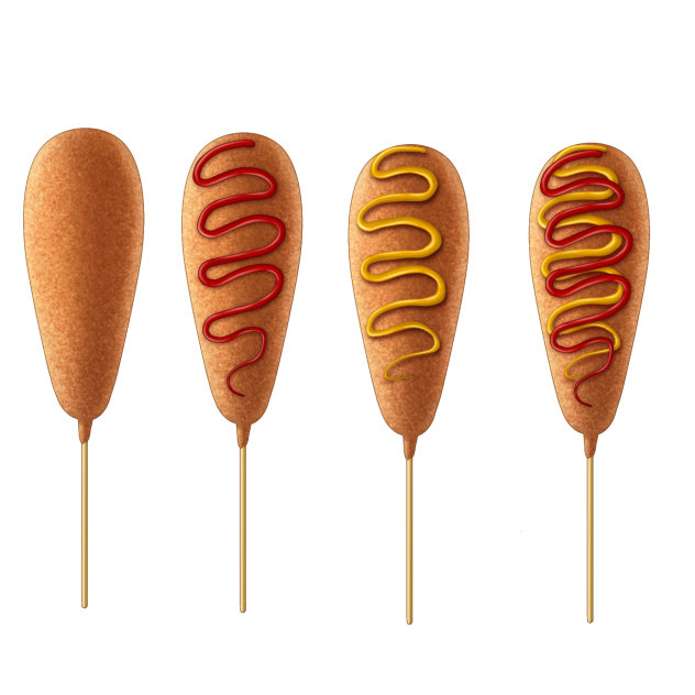 Corn Dog - アメリカンドッグ - ibisPaint