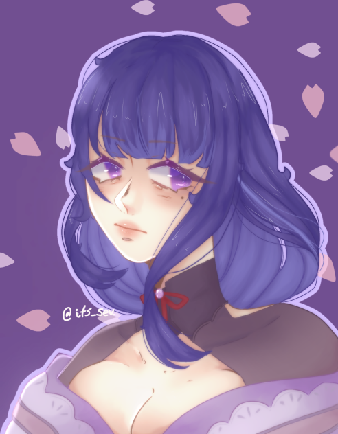 raiden shogun - ibisPaint