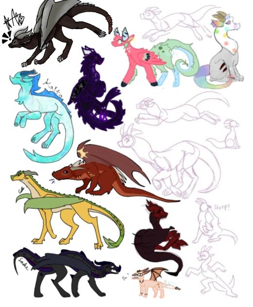 dragon collab - ibisPaint