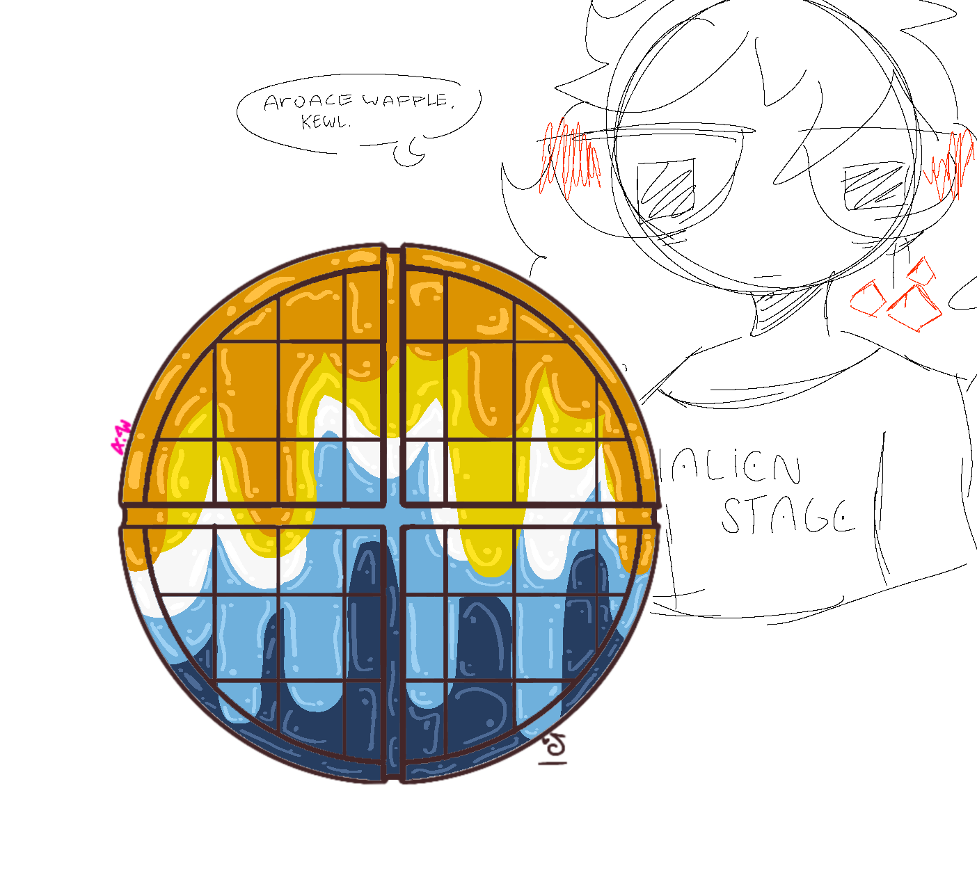 pride waffle - ibisPaint