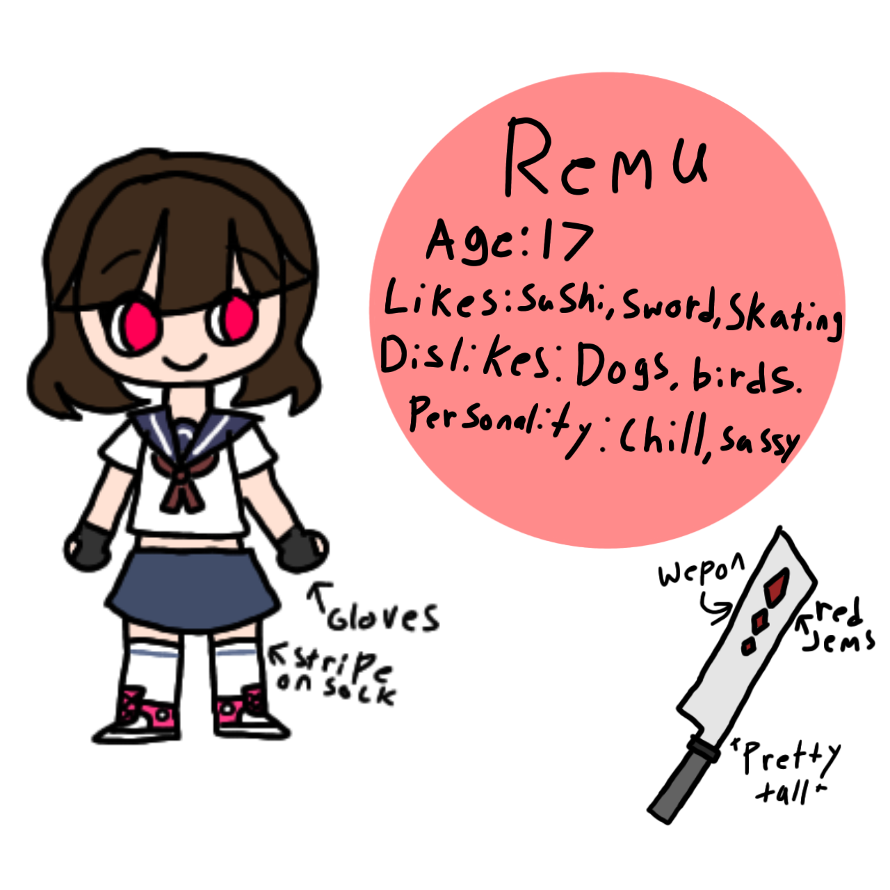 Remu Reference sheet - ibisPaint