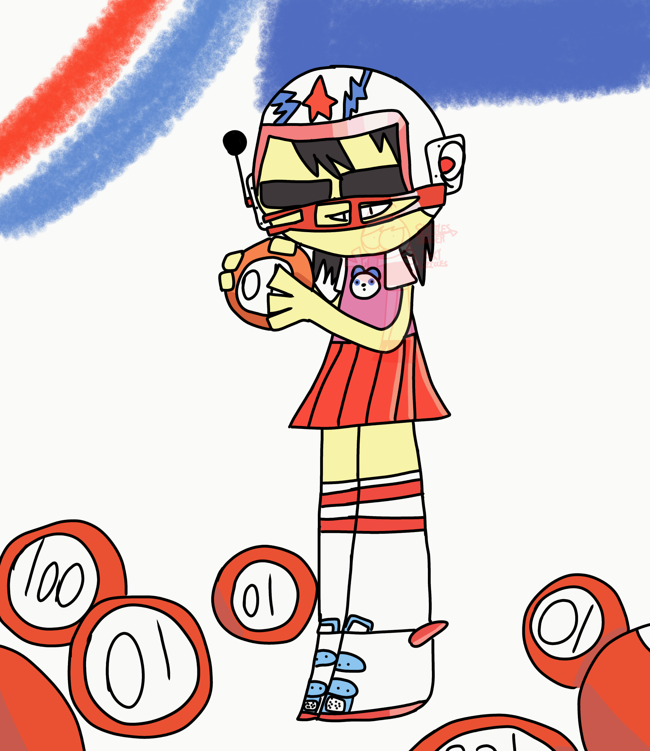 NOODLE WOOHOO - ibisPaint