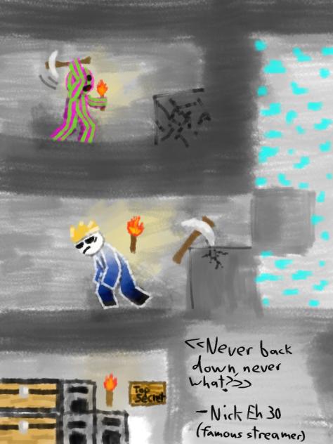 Never give up - ibisPaint