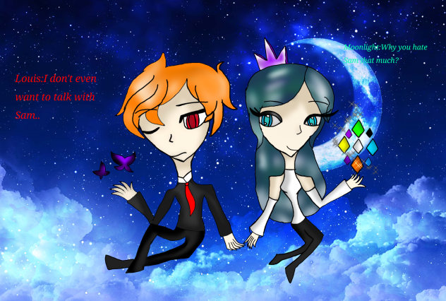 Louis and Moonlight - ibisPaint
