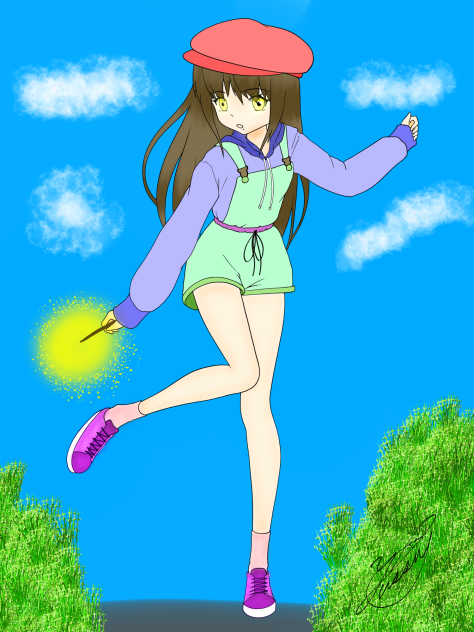 The Magical Stick UvU - ibisPaint