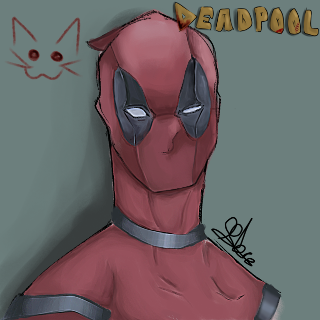 DEADPOOL 💥🖤 - ibisPaint