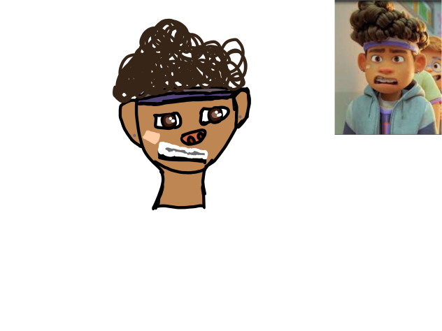 Me drawing Tyler from turning red - ibisPaint