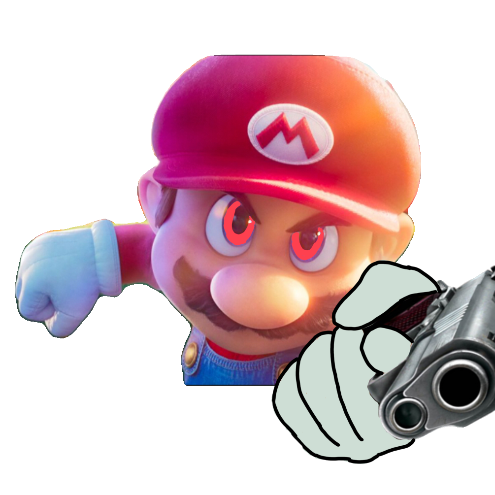 Mario Want Your Liver - ibisPaint