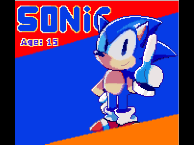 Sonic for Robin Truman - ibisPaint