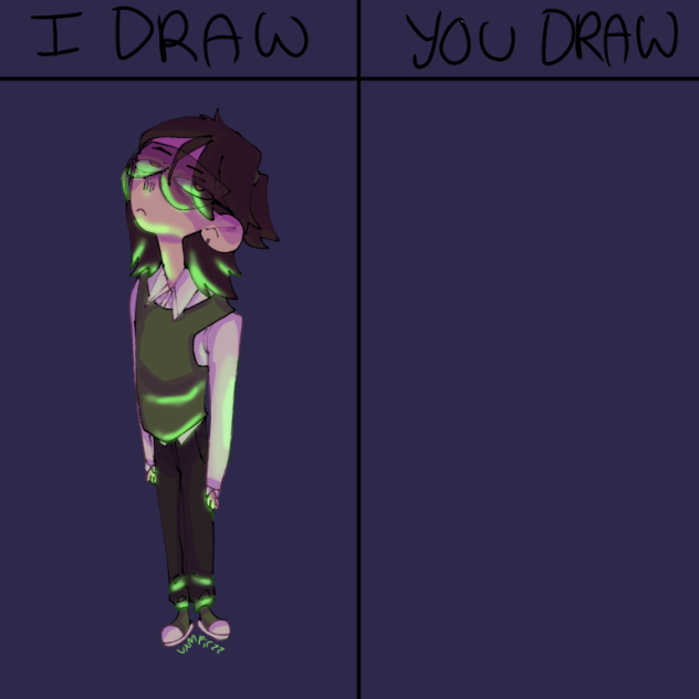 I draw, You draw (OPEN COLLAB) - ibisPaint
