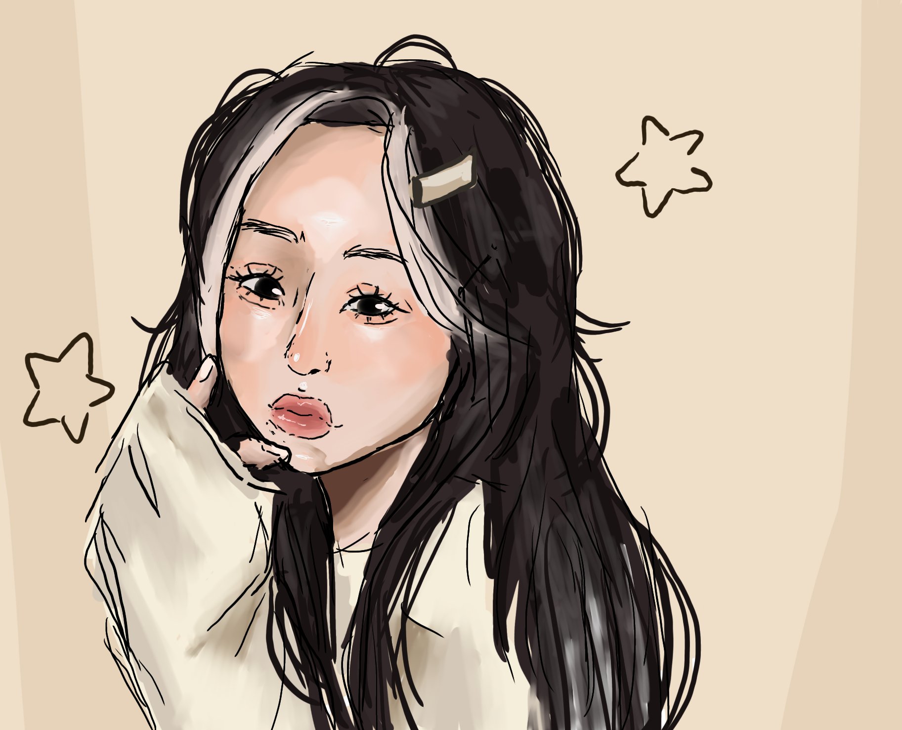 korean girl - ibisPaint