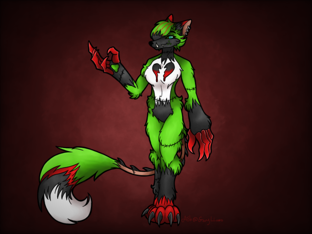 ZellaBella The Mutant Fox - ibisPaint