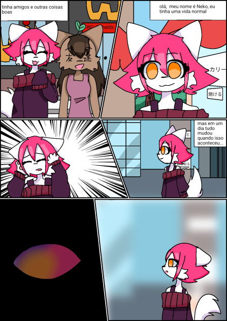 primeira página do mangá de Dreamcore - ibisPaint