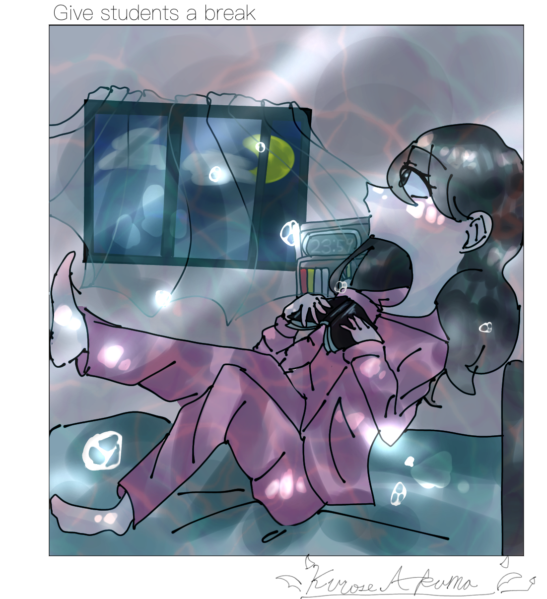 Give students a break - ibisPaint