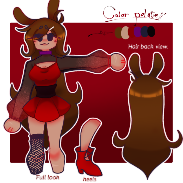 New look for Ann steffi Mpacko! - ibisPaint