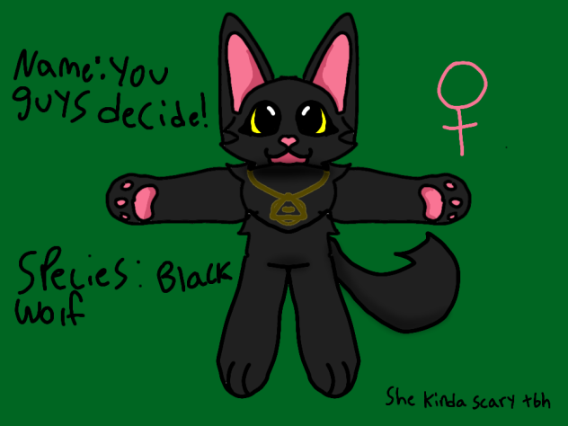 Random furry design - ibisPaint