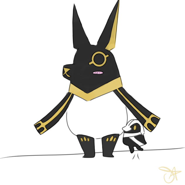 Anubis - ibisPaint