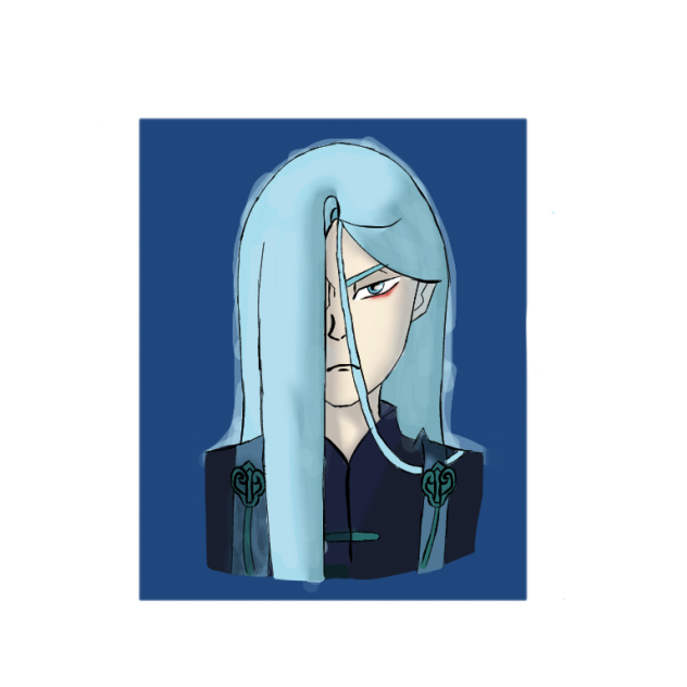 Blue Phoenix - ibisPaint