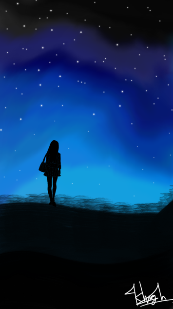Night Sky - ibisPaint