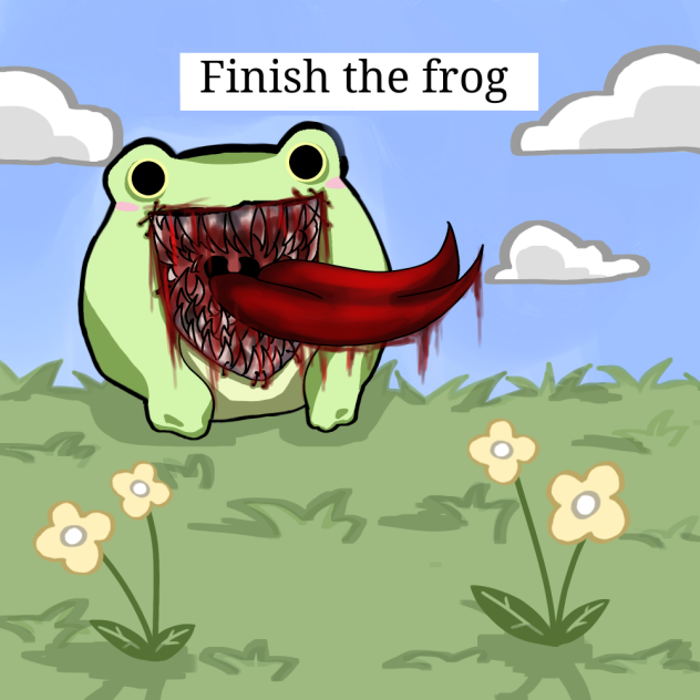 TW! Finish the Frog - ibisPaint