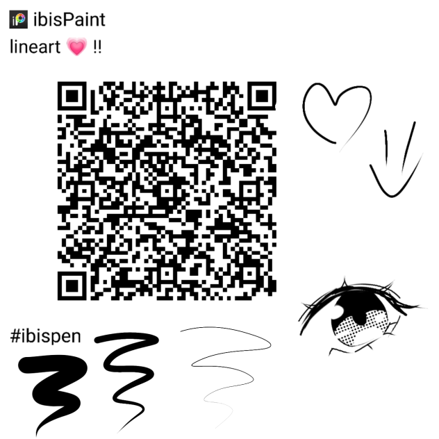 lineart pen 💞 !! - ibisPaint