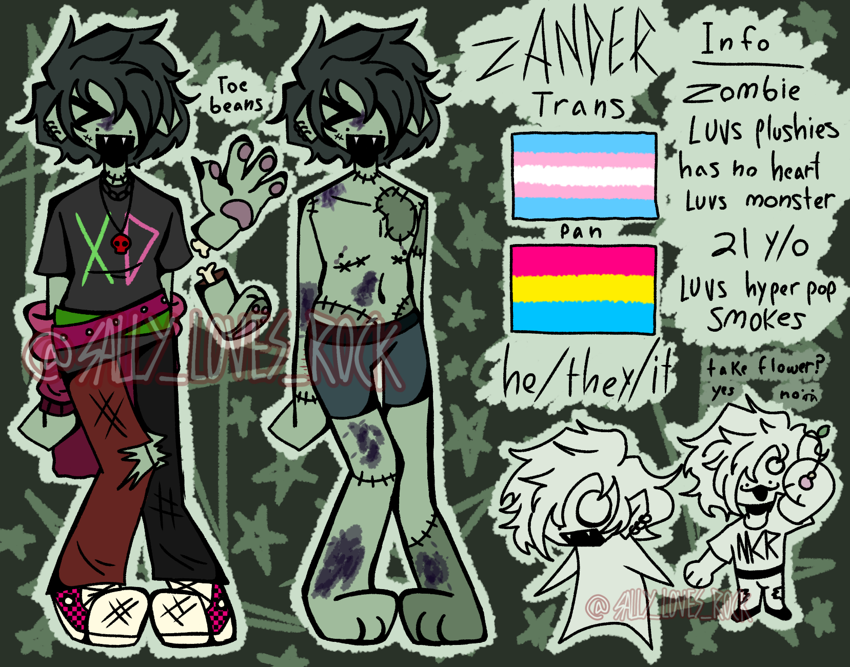 ZOMBIE BOY REF YIPPEE - ibisPaint