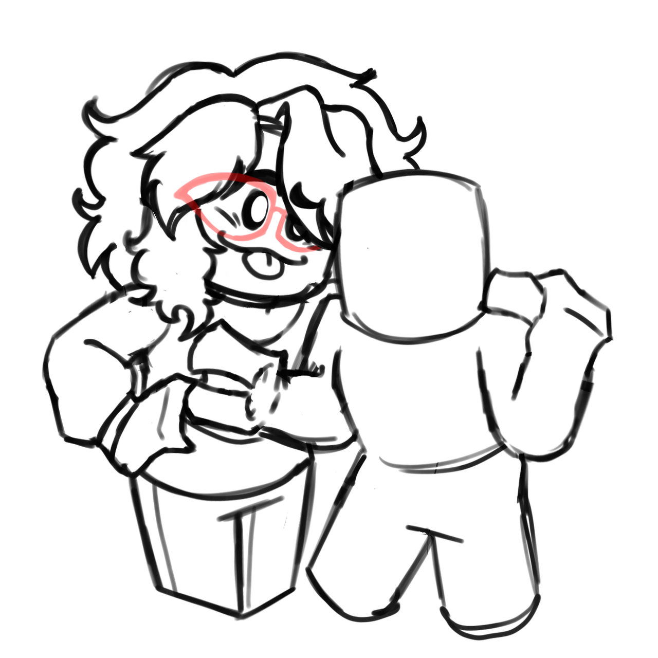 My lmk oc + your lmk oc - ibisPaint