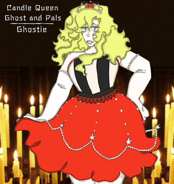 Candle Queen Ghost and Pals Vocaloid - ibisPaint